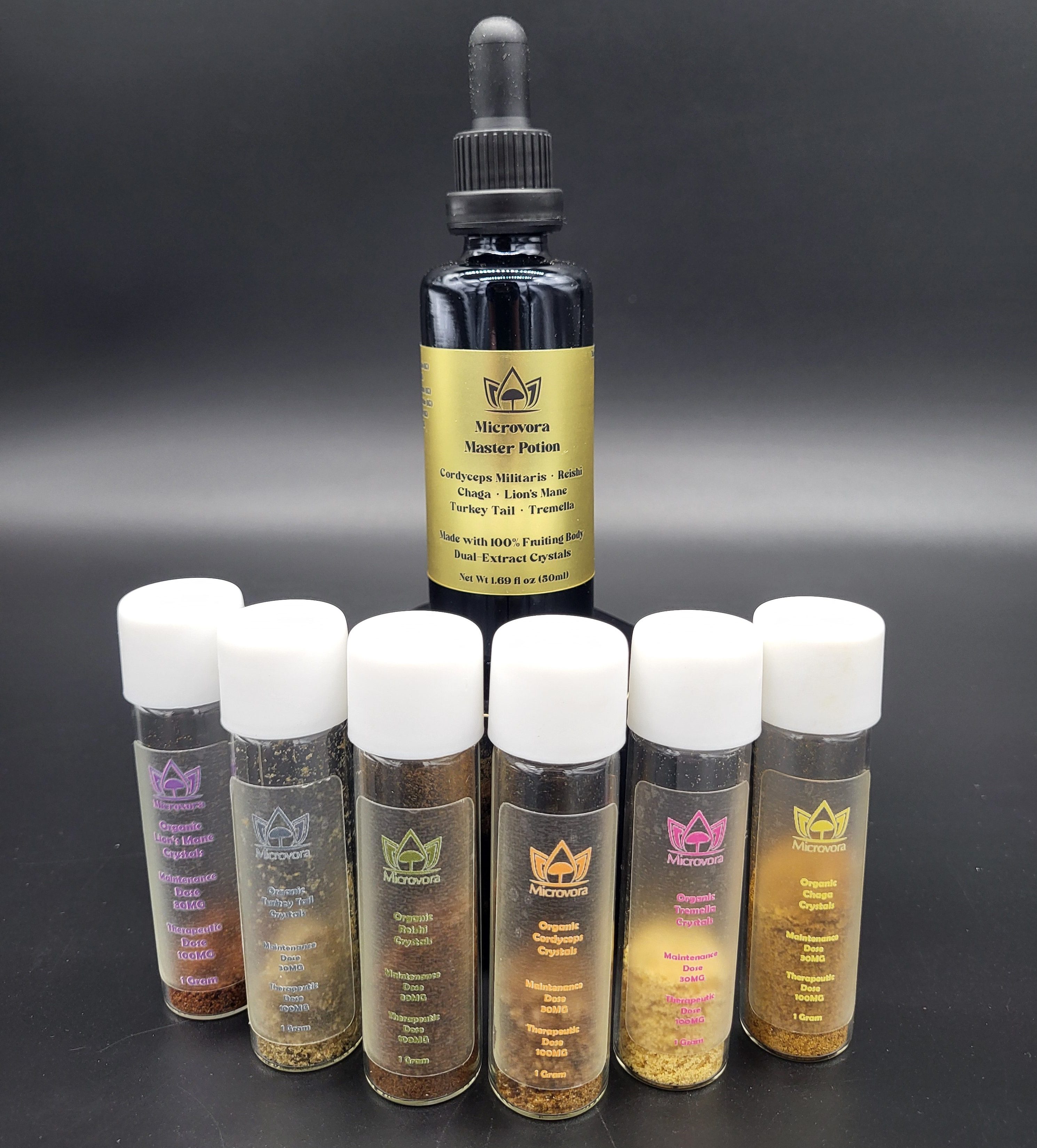 Organic Ultrasonic Master Potion (Six Crystal Blend)